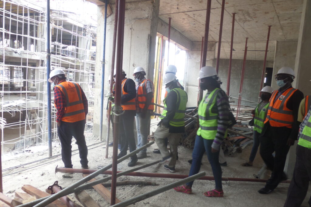 INDUSTRIAL VISIT TO THE ARK LEGACY PROJECT, CANAANLAND, OTA ON 2ND ...