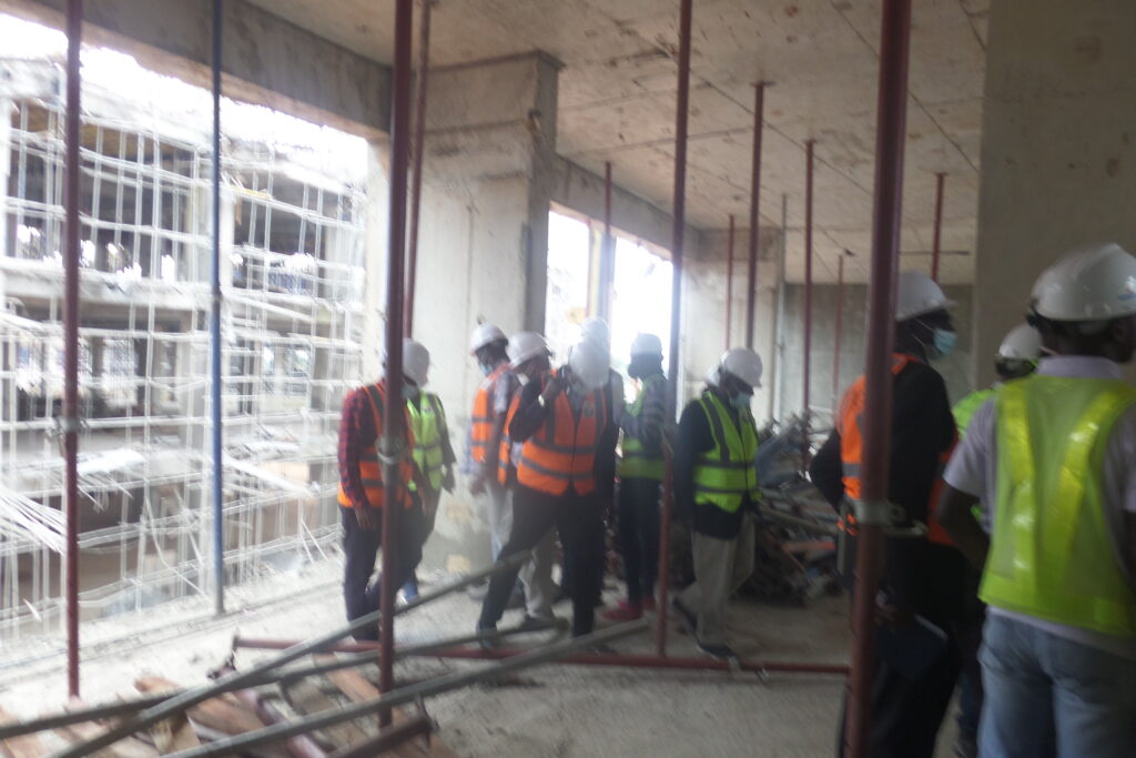 INDUSTRIAL VISIT TO THE ARK LEGACY PROJECT, CANAANLAND, OTA ON 2ND ...